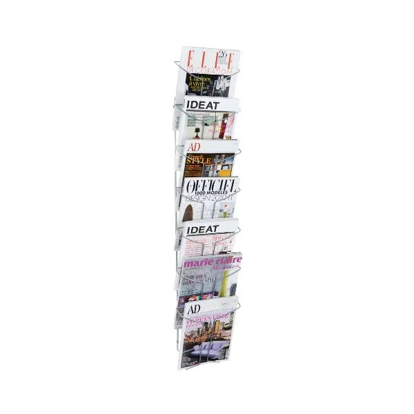 Alba Wall Mounted Literature Display with 7 Compartments – Victor ...