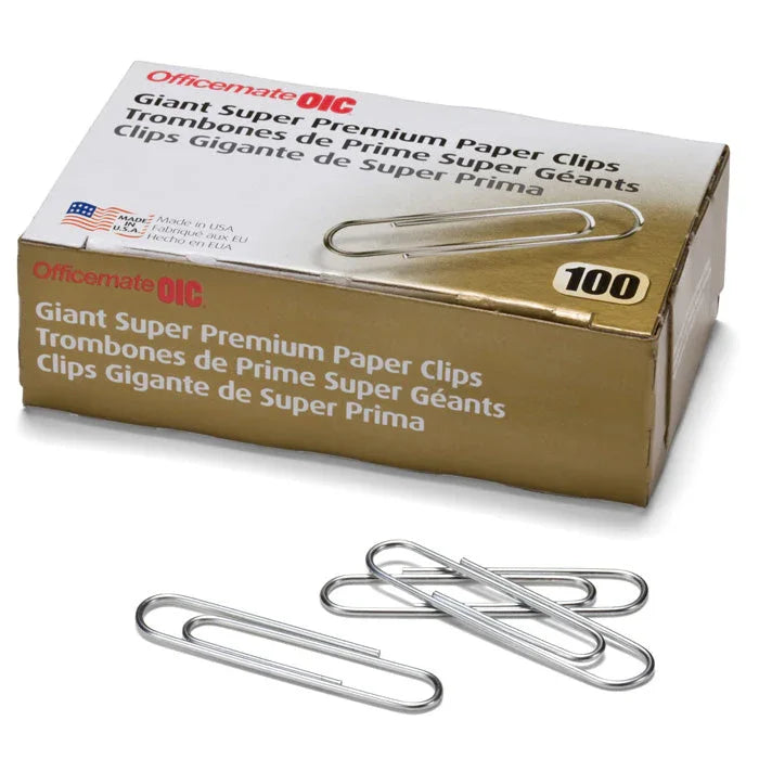 Officemate® Super Premium Paper Clips – Victor® Technology