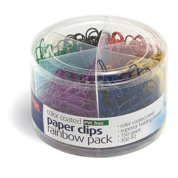 PVC Free Metallic Color Coated Clips, 450 – Victor® Technology