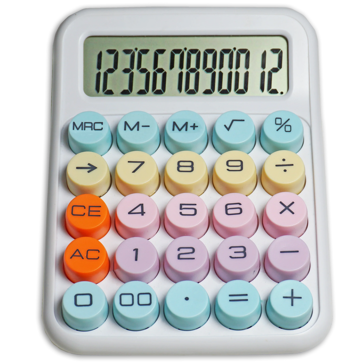 VICTOR® Sum Buddy Desktop Calculator – Large Buttons, 12-Digit Display ...
