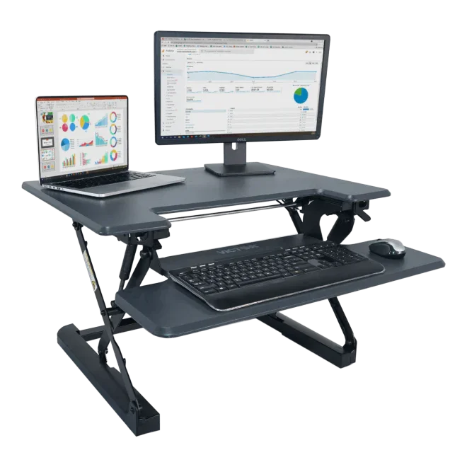 VICTOR® High Rise™ Adjustable Height Standing Desk – Victor® Technology